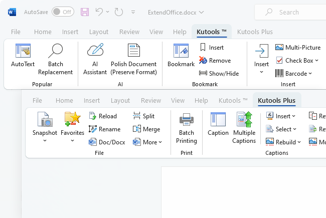 Kutools for Word – Kutools For Excel 高级功能和工具插件软件丨中文网站正版购买